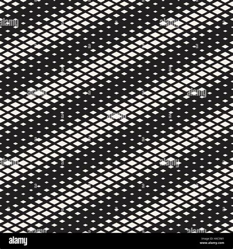 Repeating Rectangle Shape Halftone Modern Geometric Lattice Texture
