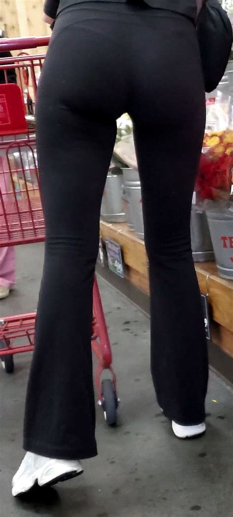 Redhead W Ponytail Bubble Butt Spandex Leggings Yoga Pants Forum