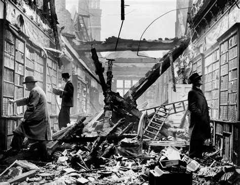 London Library Miraculously Survives Blitz 1940 Flashbak