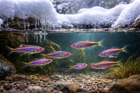 Notropis Chrosomus En Bassin Lhiver Résistance Et Précautions