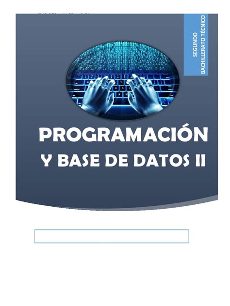 Programacion Y Base De Datos Ii Pdf Lenguaje De Modelado Unificado Objeto Informática