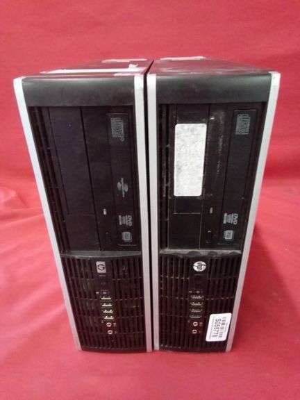 PC HP Compaq Elite Towers No Power Cords Sierra Auction Management Inc