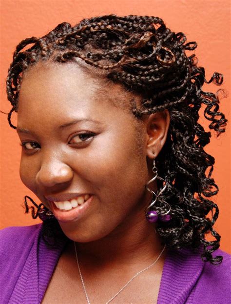 Natural Hair Braid Hairstyles For Short Hair African American Best