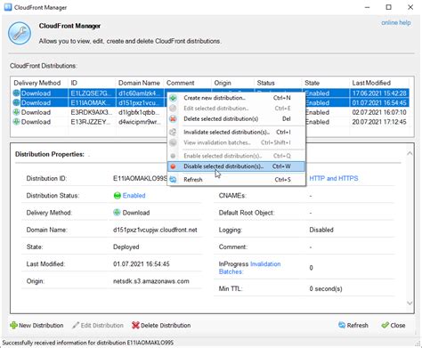 How To Delete CloudFront Distribution Delete One Or Multiple CloudFront Distributions Disable