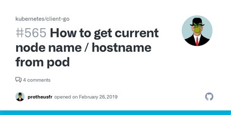 how to get current node name hostname from pod · issue 565