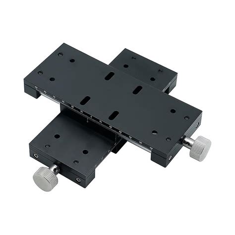 40mm 60mm Xy Axis Manual Motion Stage Cross Sliding Table Triangular Screw Stainless Steel Slide