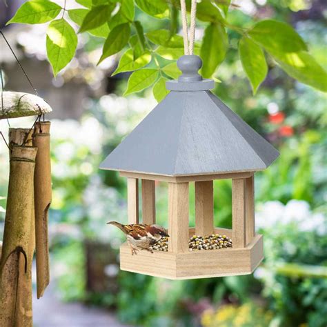 Attract Birds To Your Garden With A Beautiful Wood Feeder Wooden Bird