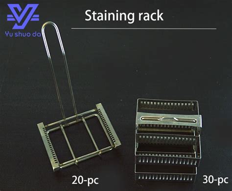 Histology Tissue Slide Glass Staining Jar And Stainless Steel Slide