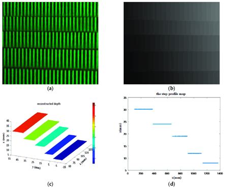 Measurements On The Artificial Specular Step A One Captured Fringe Download Scientific
