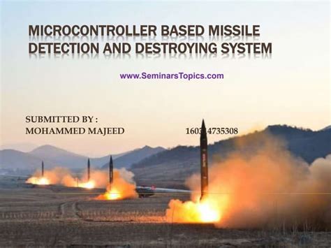 Microcontroller Based Missile Detection And Destroying 8154 Rv8kk7q