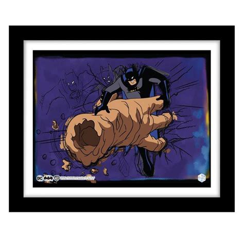 Batman The Animated Series Feat Of Clay Part 2 1104 Animation Cel Artist Edition Framed Art Print