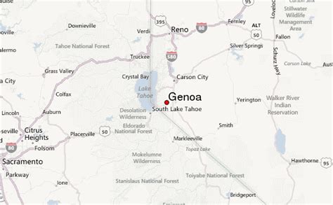 Genoa Nevada Weather Forecast