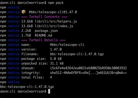 [bug] not all files in being included when using `npm publish` despite