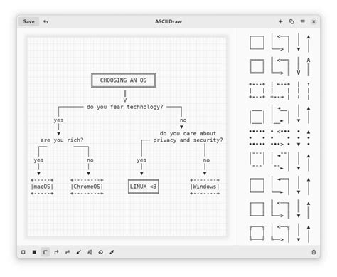 Install ASCII Draw On Pop OS Using The Snap Store Snapcraft