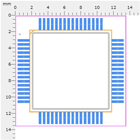 Stm32f105rbt6 72mhz 64 Lqfp Pinout And Datasheet