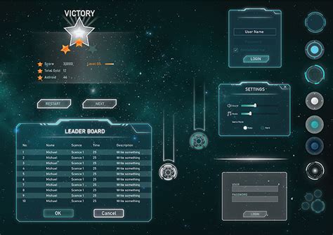 Sci Fi Ui Components Full Pack Gamedev Market