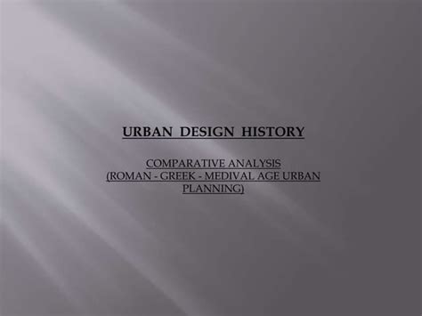 Comparative Pptx Developmental Sites Real Estate
