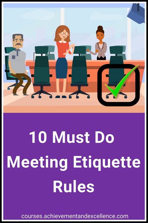 10 Meeting Etiquette Rules You Must Use For Successful Meetings Team Meeting Ideas Met Online
