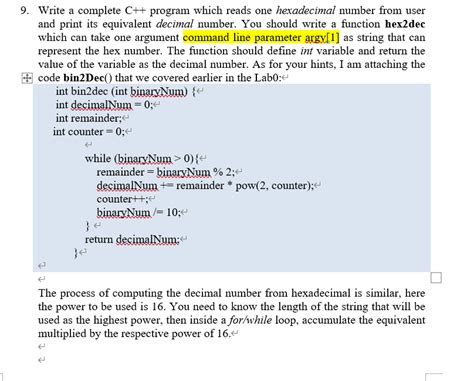Solved 9 Write A Complete C Program Which Reads One