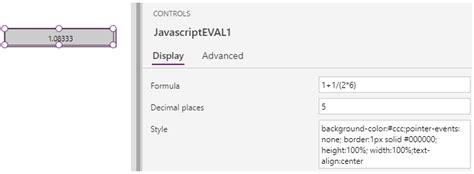power app eval function