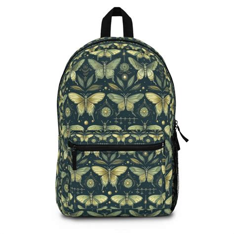 Luna Moth Backpack Nature Inspired Design Lightweight And Waterproof