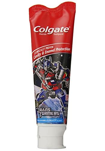 Colgate® Transformers™ Toothpaste Bubble Fruit Flavor Reviews 2021