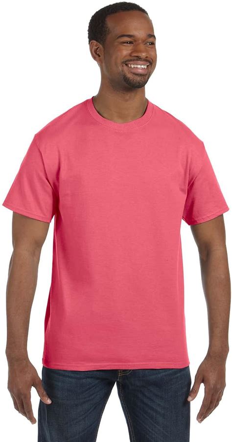 Gildan Softstyle® Mens T Shirt Coral Silk Small