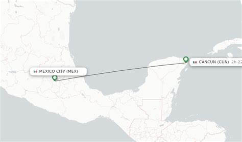 Quelle Est La Distance Entre Mexico Et Cancún Sdvu
