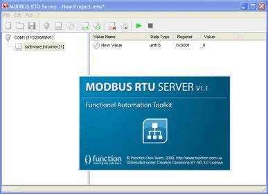 Modbus RTU Server 1 1 Download Free Mbsrv Exe