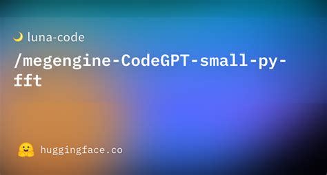 Luna Code Megengine Codegpt Small Py Fft At Main
