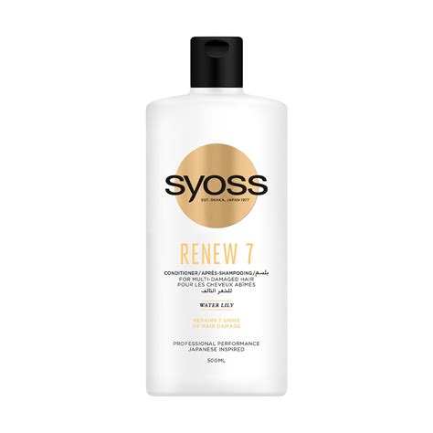 Syoss Renew 7 Shampoo 500 Ml Conditioner 500 Ml Online At Best Price Lulu Oman