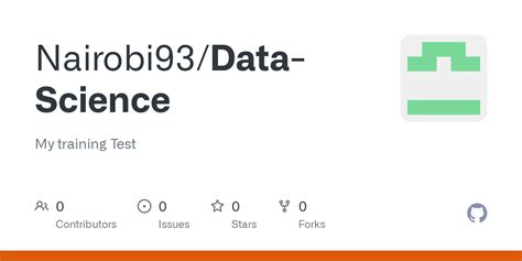 GitHub Nairobi Data Science My Training Test