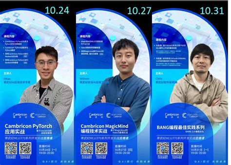 【直播课发奖啦】今晚7点！ Bang 30 编程优化~ 1024系列活动收官（前两期可看回放） 寒武纪论坛公告 开发者论坛