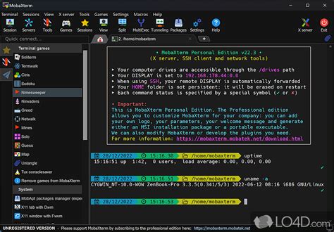 Mobaxterm Screenshots