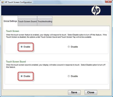 Turn Off Touchscreen Hp Pixelmasa