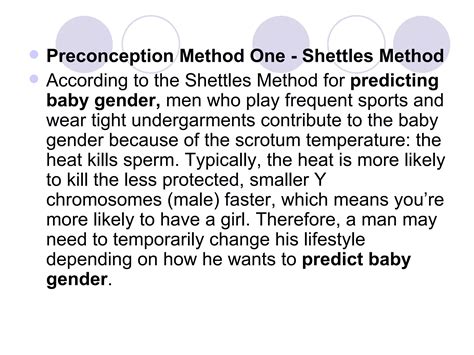 Predict Baby Gender PPT