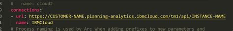 connecting to the ibm cloud remotely with arc for tm1 arc and slice