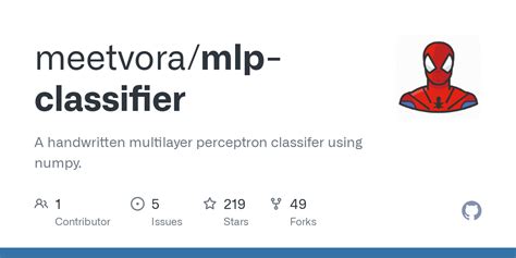 Mlp Classifier Neuralnet Pyc At Master Meetvora Mlp Classifier GitHub