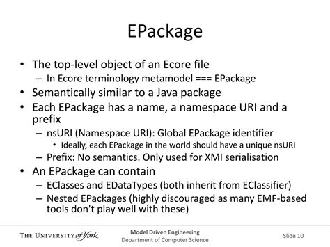 Eclipse Modeling Framework Emf And Graphical Modeling Framework Gmf Ppt
