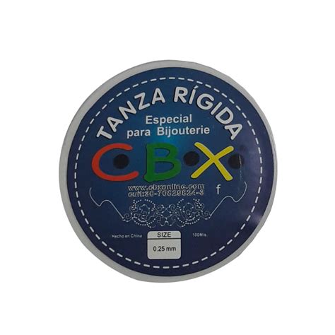 Tanza Rígida 0 4mm Cbx X 100mts Merceril
