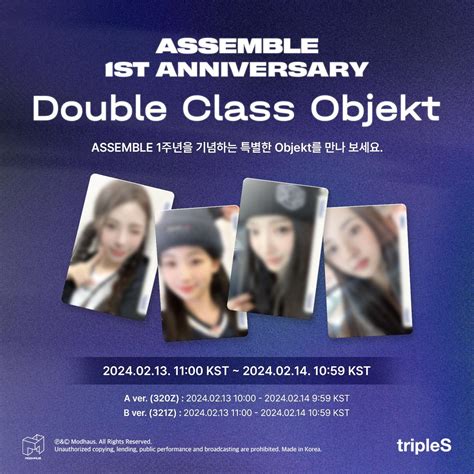 Triples Assemble 1st Anniversary Special Images Objekt Preview Rkpop