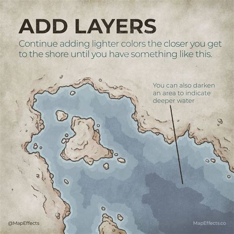 How To Shade Oceans Seas On Your Fantasy Maps Map Effects Fantasy