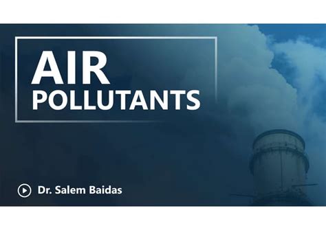 Air Pollutants Ppt