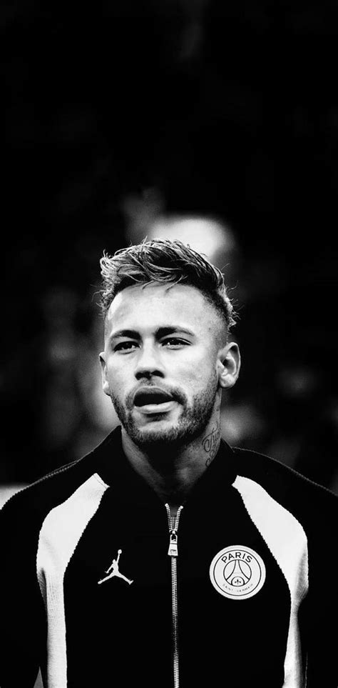 Neymar Black And White Wallpapers Wallpaper Cave