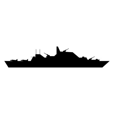Battleship Silhouette