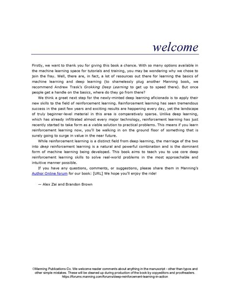 下载深度强化学习实战书籍和代码Deep Reinforcement Learning in Action 专知