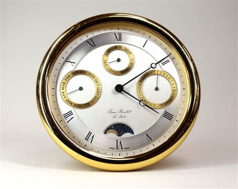 Jean Roulet Desk Clock — Chalfont Clocks Repairs And Restoration Of