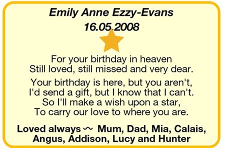 Emily Anne Ezzy Evans Tributes Central Western Daily Central