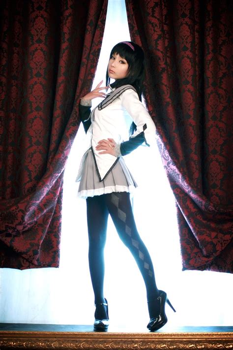 Homura Akemi Cosplay Magical Girl Outfit Girl Outfits Cosplay