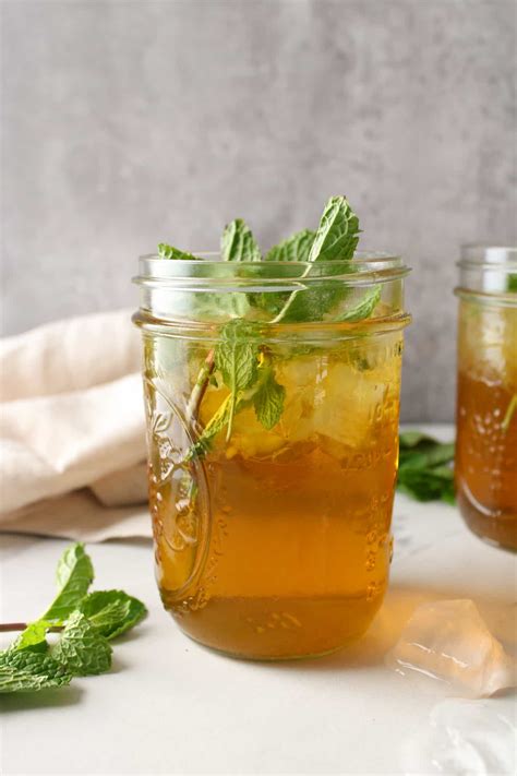 Iced Mint Green Tea The Midwest Kitchen Blog